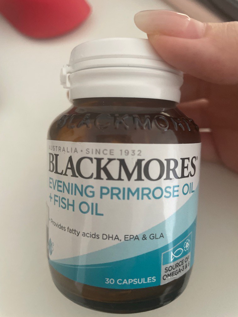 Blackmores evening primrose oil + fish oil 30capsules, Health ...