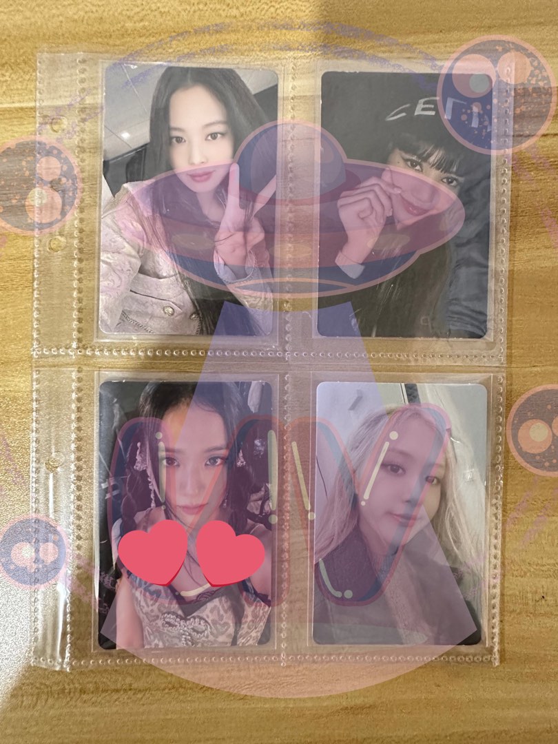 BLACKPINK BORN PINK limited edition pc vinyl photocard, Hobbies & Toys ...