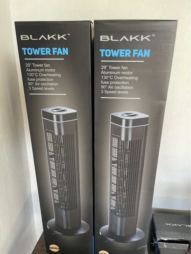 BLAKK Tower Fan on Carousell