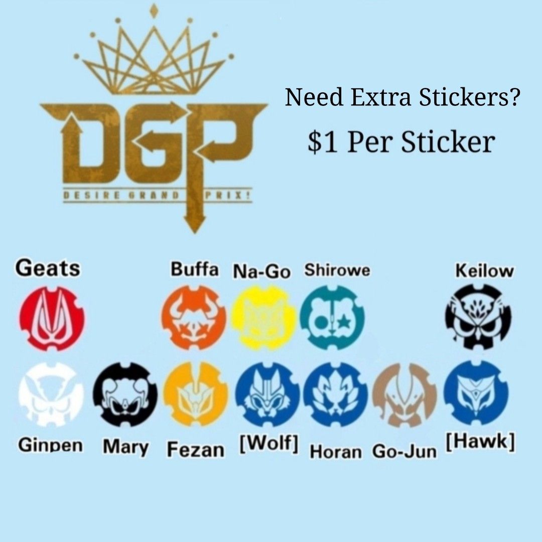 Blank kamen Rider Core ID, Bulletin Board, Preorders on Carousell