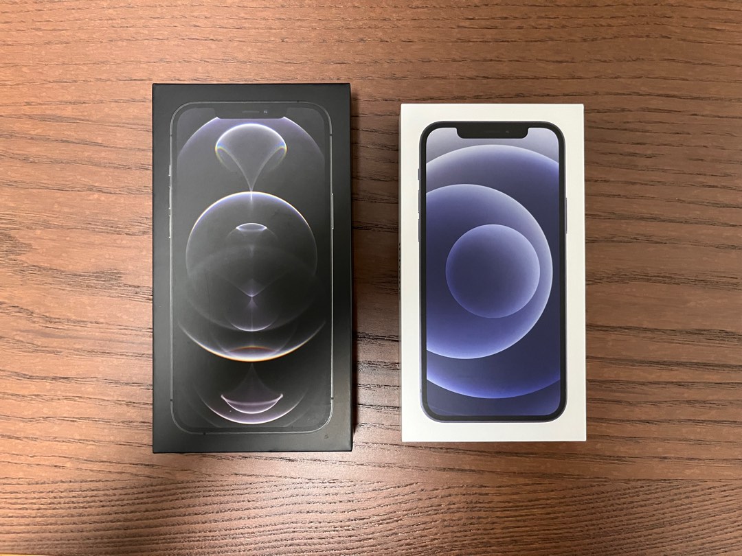 box of iPhone 12 and iPhone 12 Pro Max, Mobile Phones & Gadgets, Mobile ...