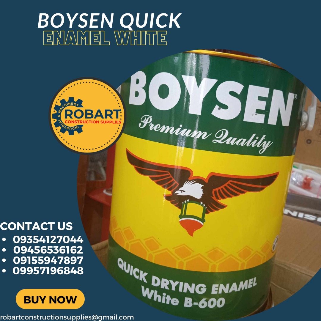 Boysen Quick Enamel White on Carousell
