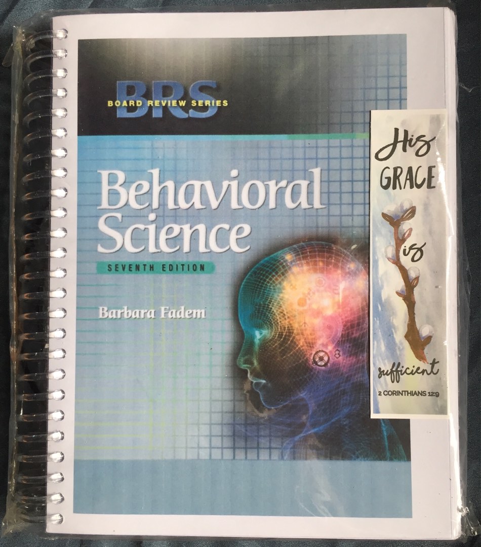 BRS Behavioral Science 7th edition, Hobbies & Toys, Books & Magazines ...