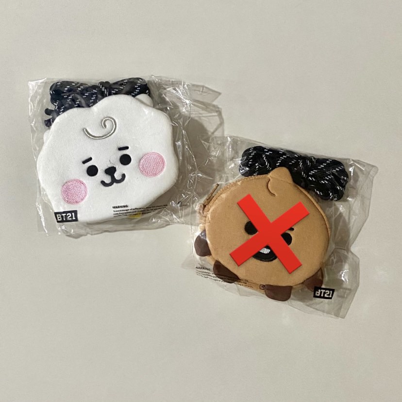BT21 Baby RJ Strap Face Pouch on Carousell