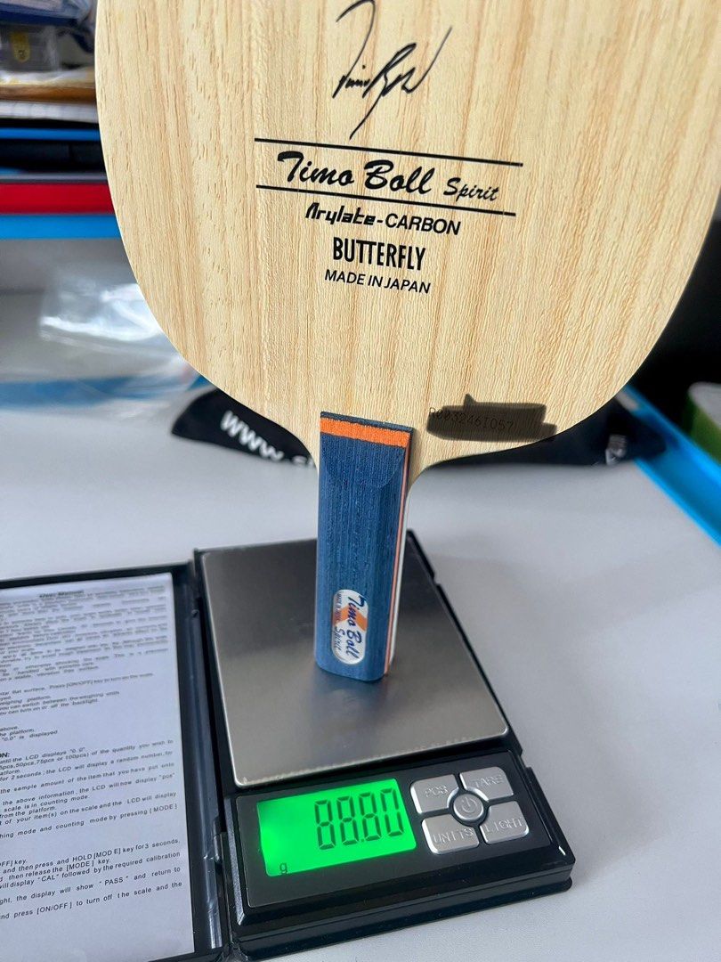 Butterfly table tennis bat, Sports Equipment, Sports & Games, Racket ...