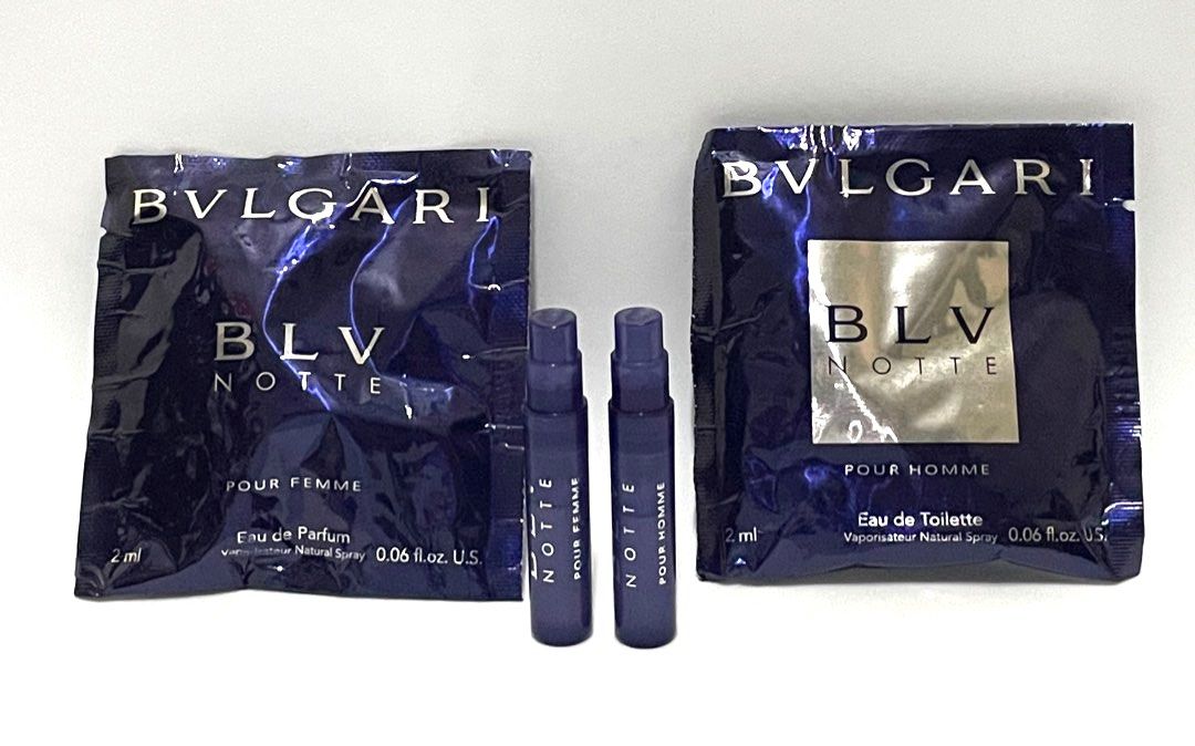 Bvlgari Notte Perfume for Men / Bvlgari Notte for Women Perfume Sample ...