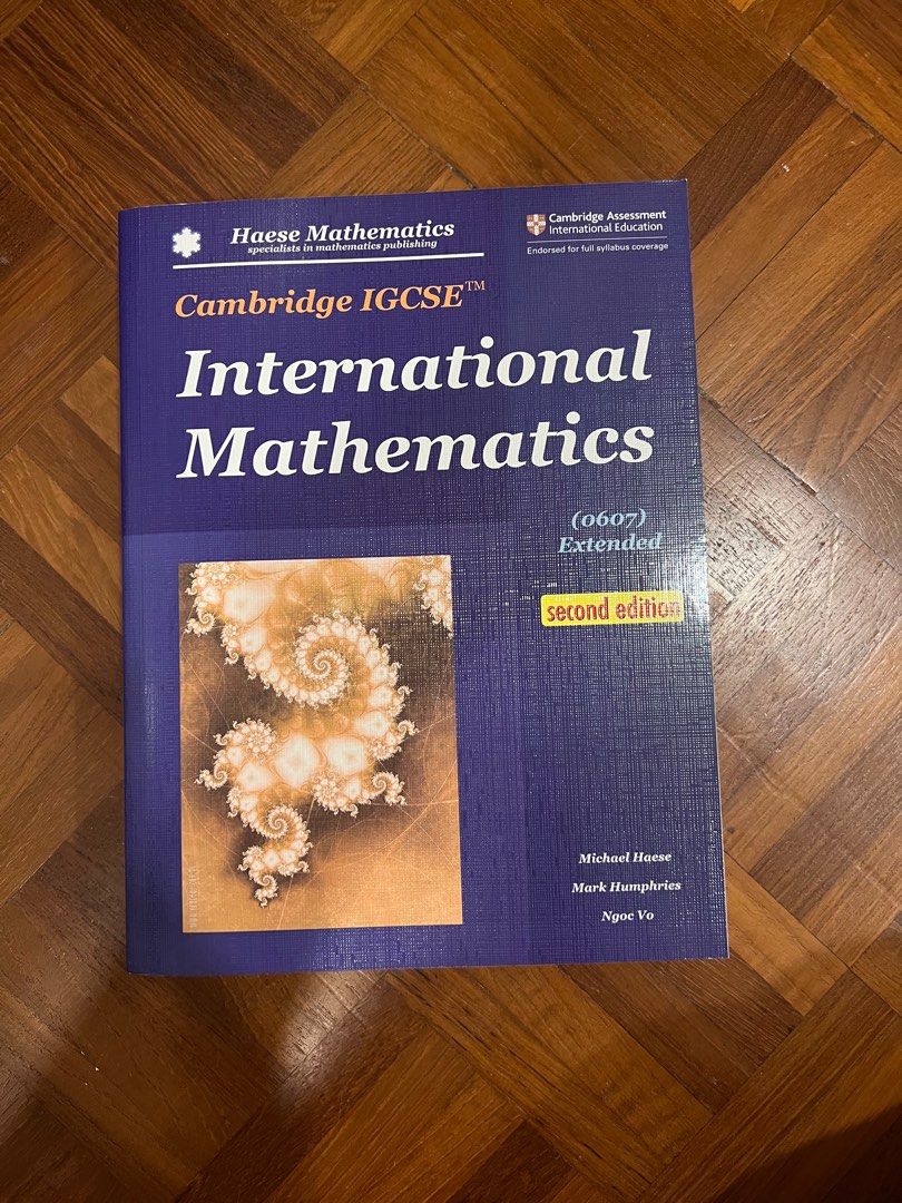 Cambridge IGCSE math, Hobbies & Toys, Books & Magazines, Textbooks on ...