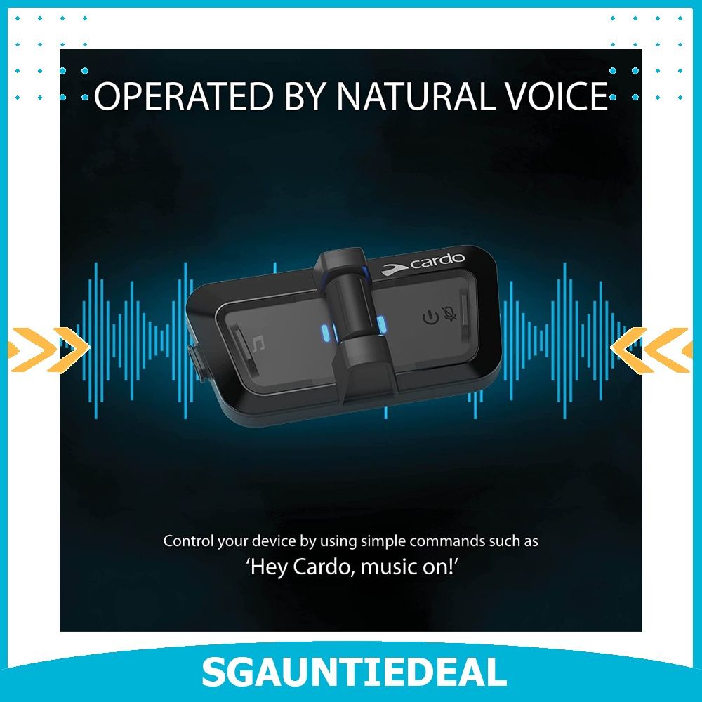 Cardo Packtalk Outdoor Helmet Communication System for Skiing ...