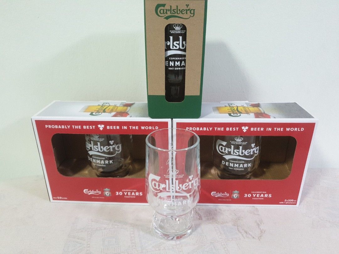 Carlsberg Glass, Furniture & Home Living, Kitchenware & Tableware ...