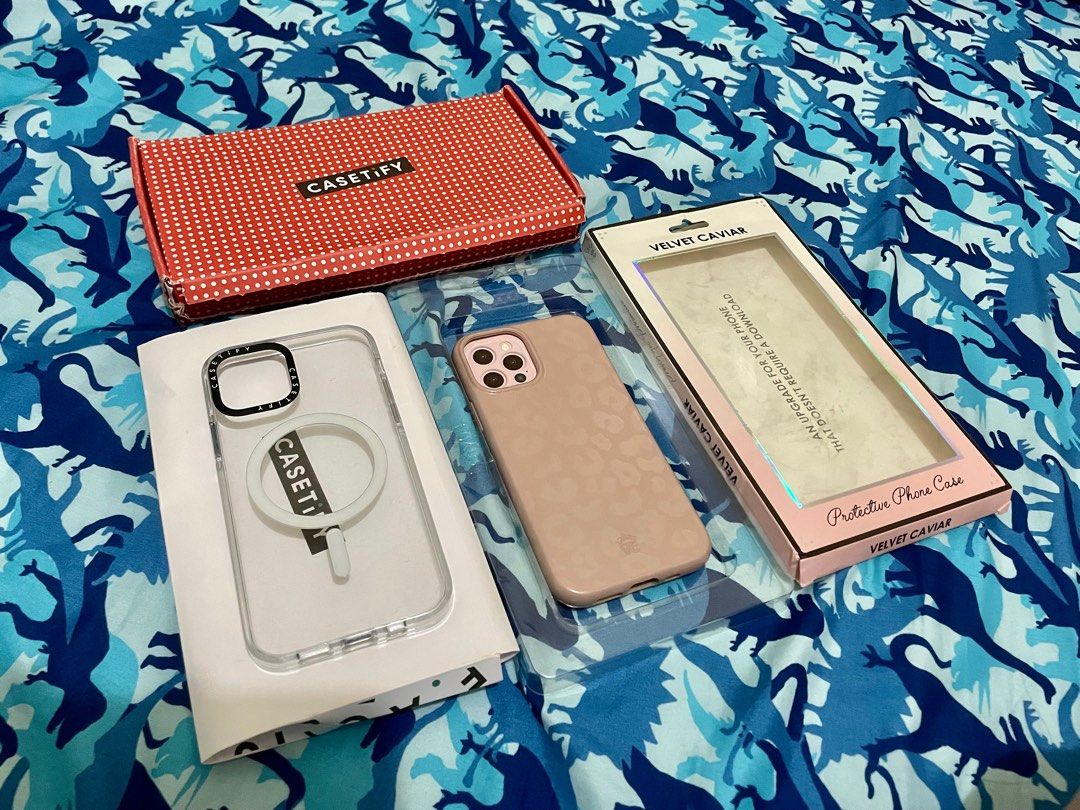 BUNDLE CASE (Casetify and Velvet Caviar for ip12/12 pro), Mobile Phones & Gadgets, Mobile ...