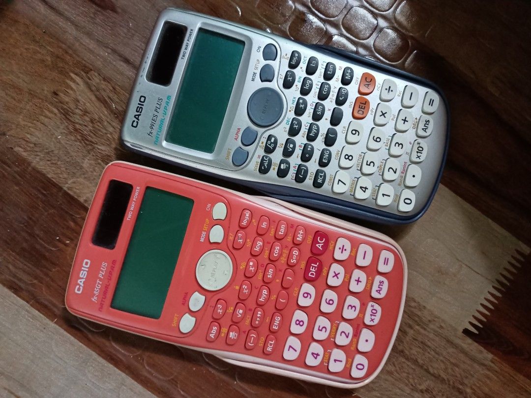 CASIO FX-991ES PLUS and CASIO FX-85GT PLUS, Hobbies & Toys, Stationary ...