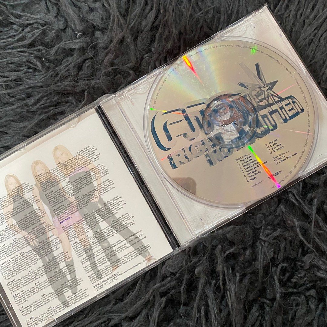CD ATOMIC KITTEN Right Now, Hobbies & Toys, Music & Media, CDs & DVDs ...