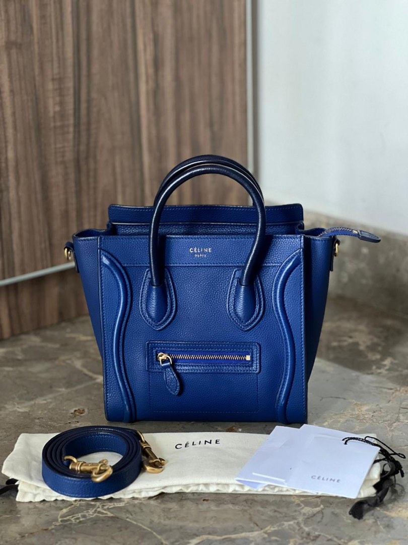 Celine Nano Luggage, Barang Mewah, Tas & Dompet di Carousell