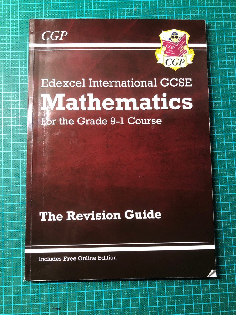 CGP Edexcel International GCSE Mathematics revision guide, 興趣及遊戲, 書本 & 文具, 教科書 - Carousell