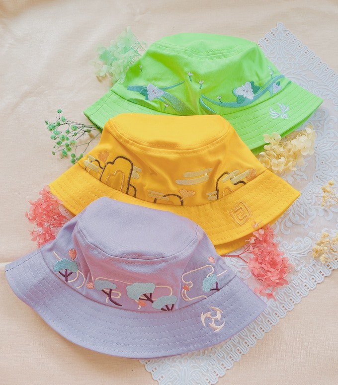 Cheebpaku Genshin Impact Inazuma Bucket Hat, Hobbies & Toys ...