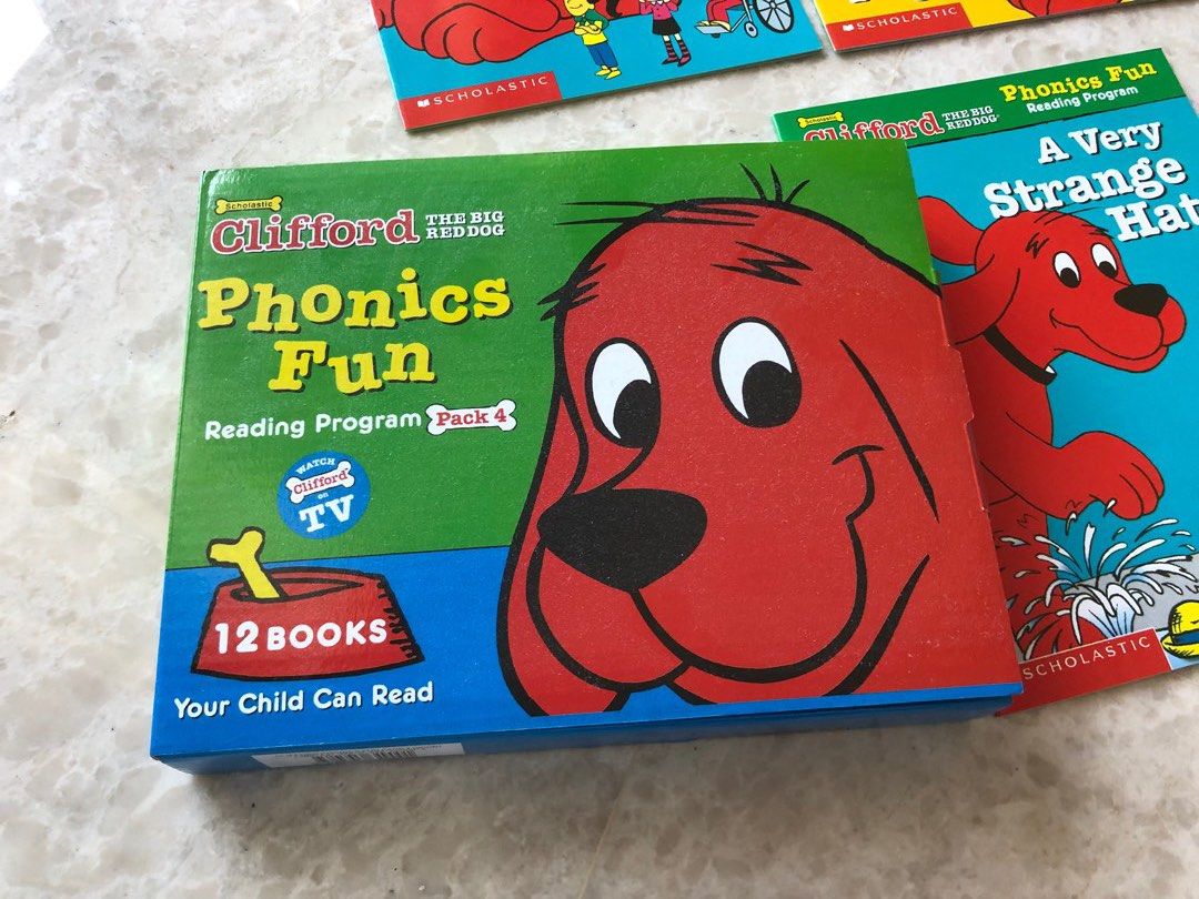 Clifford Phonics Fun Pack 4, Hobbies & Toys, Books & Magazines ...