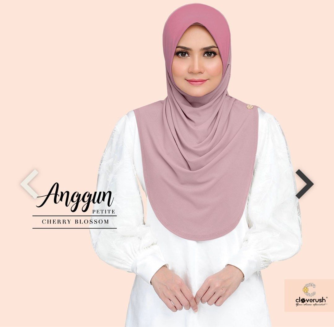 Cloverush Anggun, Women's Fashion, Muslimah Fashion, Hijabs on Carousell