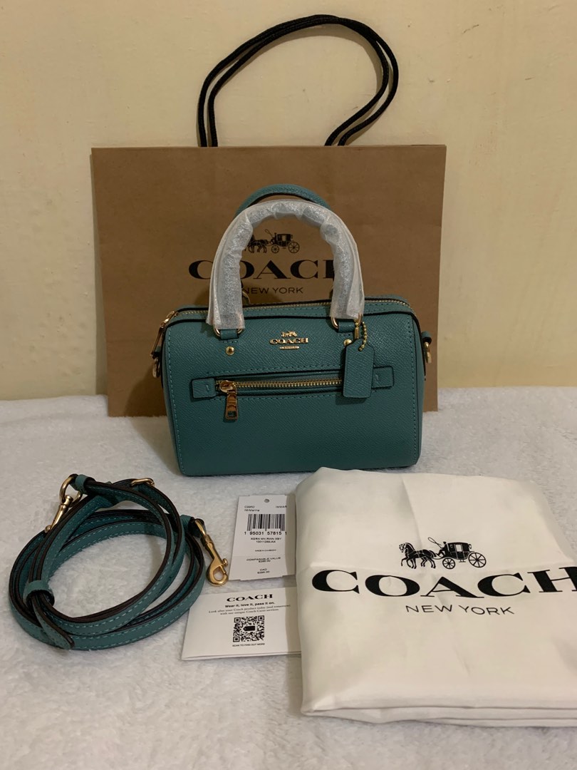 Coach mini rowan, Luxury, Bags & Wallets on Carousell