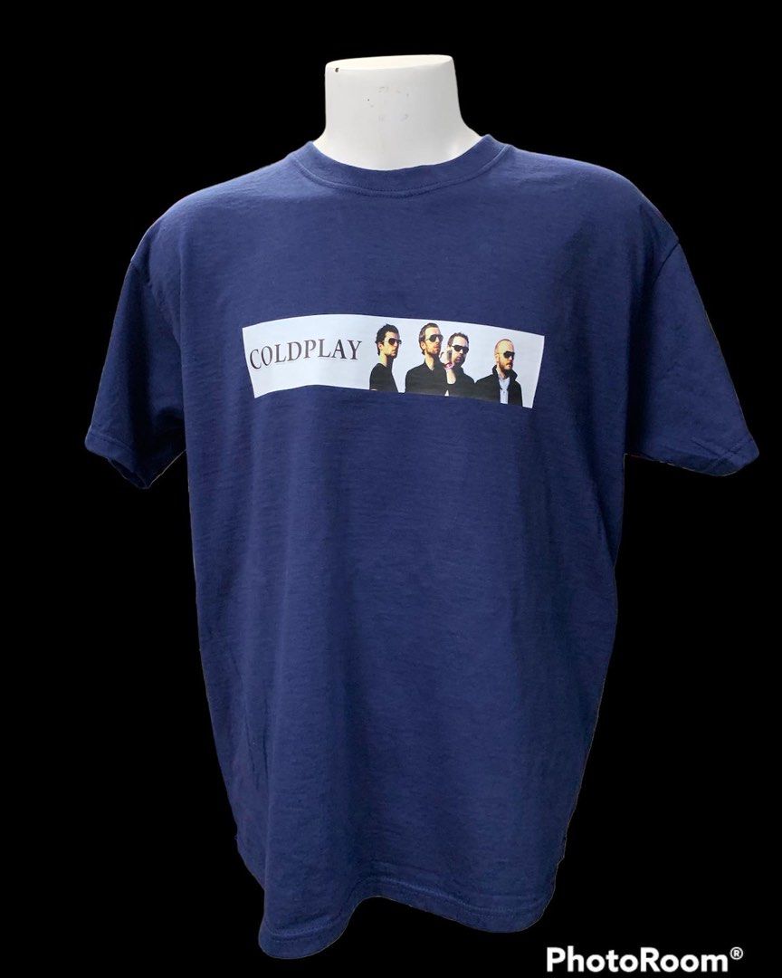 coldplay band shirt, Men's Fashion, Tops & Sets, Tshirts & Polo Shirts ...