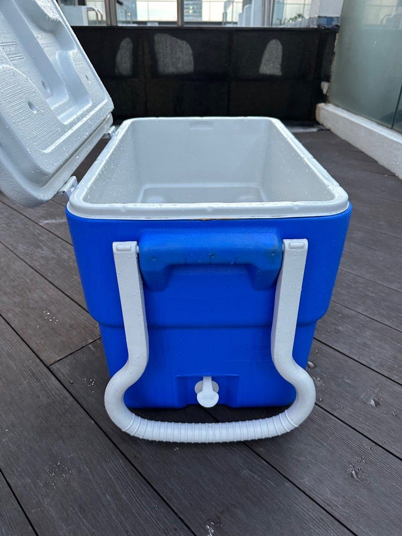 Coleman ice box cooler, Furniture & Home Living, Outdoor Furniture on ...