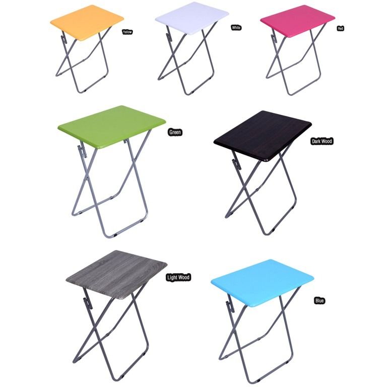 Colorful Folding Foldable Portable Table, Furniture & Home Living ...