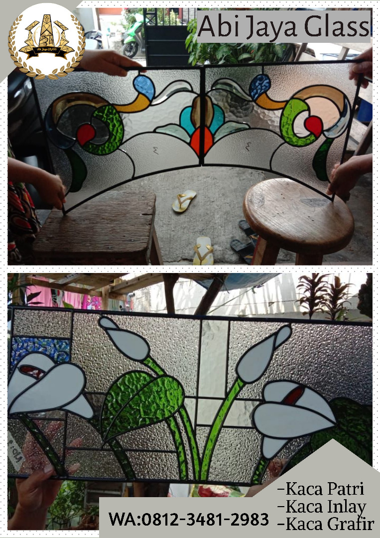 CONTOH KACA PATRI MASJID GEREJA TERBAIK DI SIGI, WA : 0812-3481-2983 ...