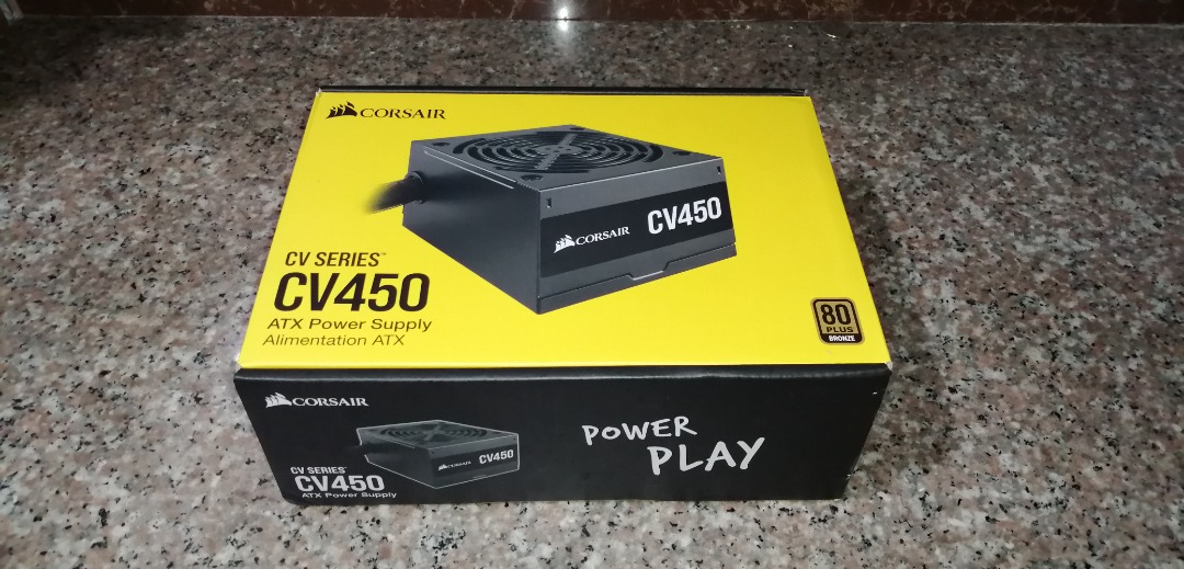 CORSAIR CV450 PSU (450W PSU), Computers & Tech, Parts & Accessories ...