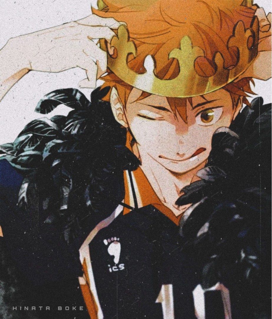 Cosplay crow king Hinata shoyo haikyuu no wig, Hobbies & Toys, Toys & Games on Carousell