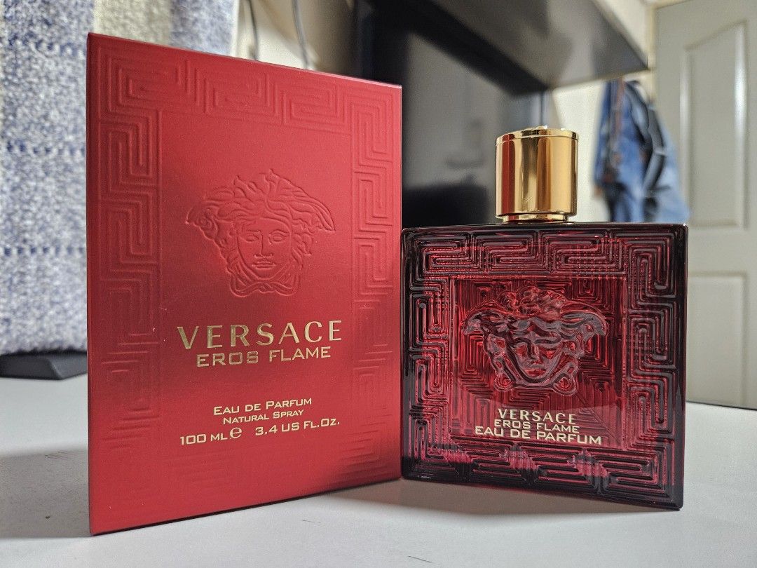 *Decant* Versace Eros Flame, Beauty & Personal Care, Fragrance ...