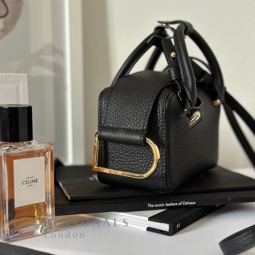 Delvaux nano cool box noir, 名牌, 手袋及銀包 - Carousell