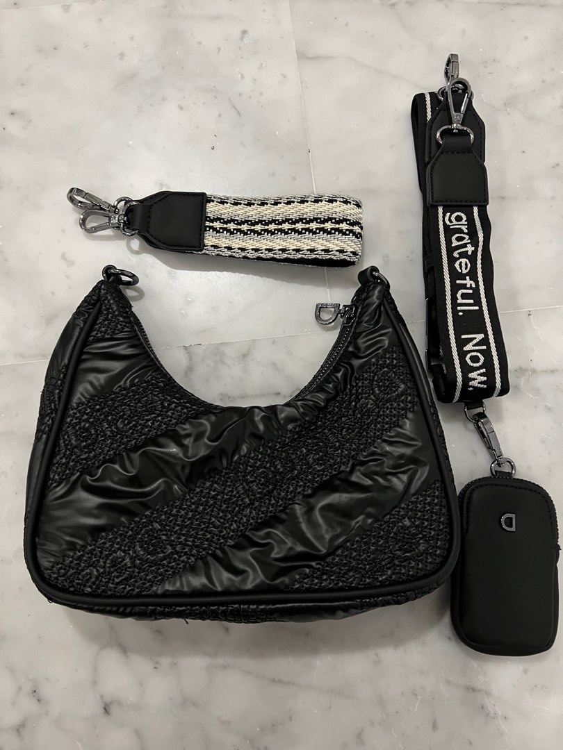 Desigual black sling bag, Women's Fashion, Bags & Wallets, Cross-body ...