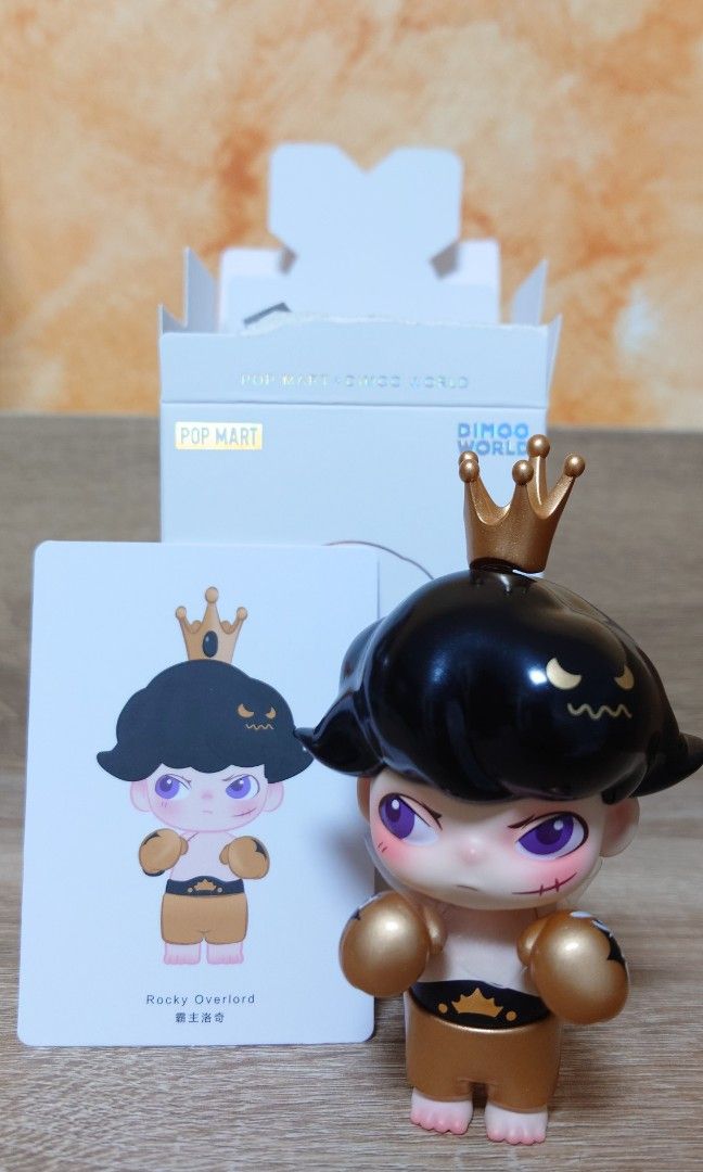 Dimoo Retro Series Super Rare Rockey Overlord, Hobbies & Toys, Toys ...