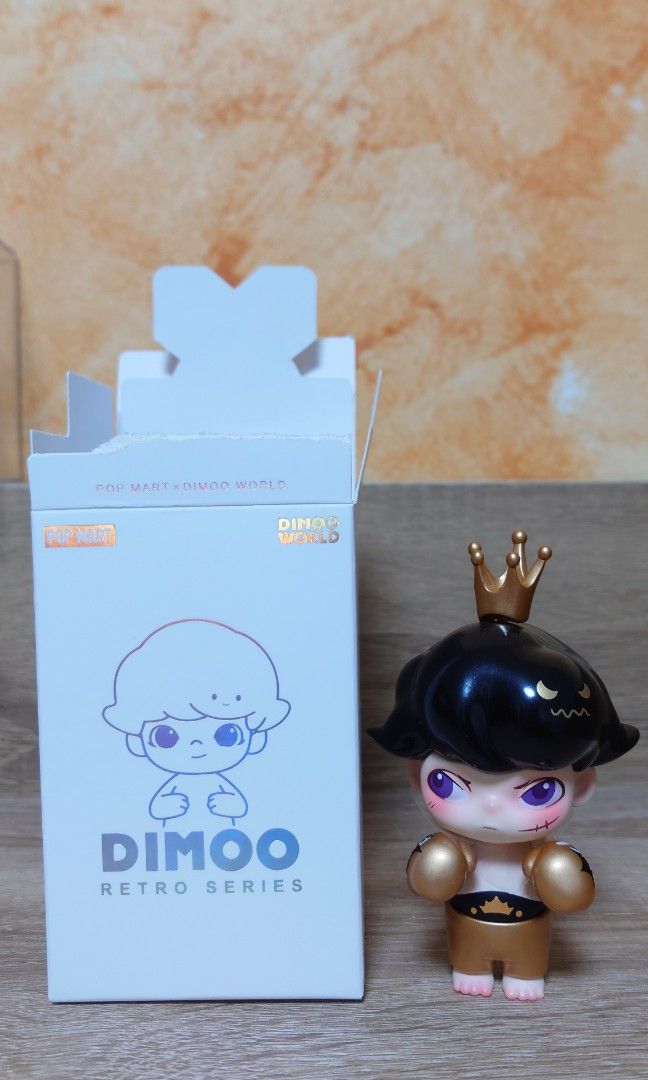 Dimoo Retro Series Super Rare Rockey Overlord, Hobbies & Toys, Toys ...