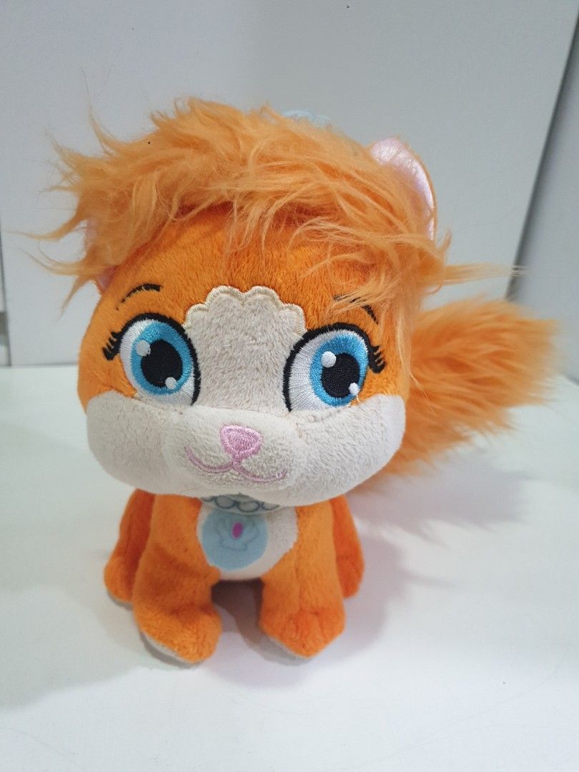 Disney Palace Pets 'Treasure' Princess Ariel Cat Orange Plush toy ...