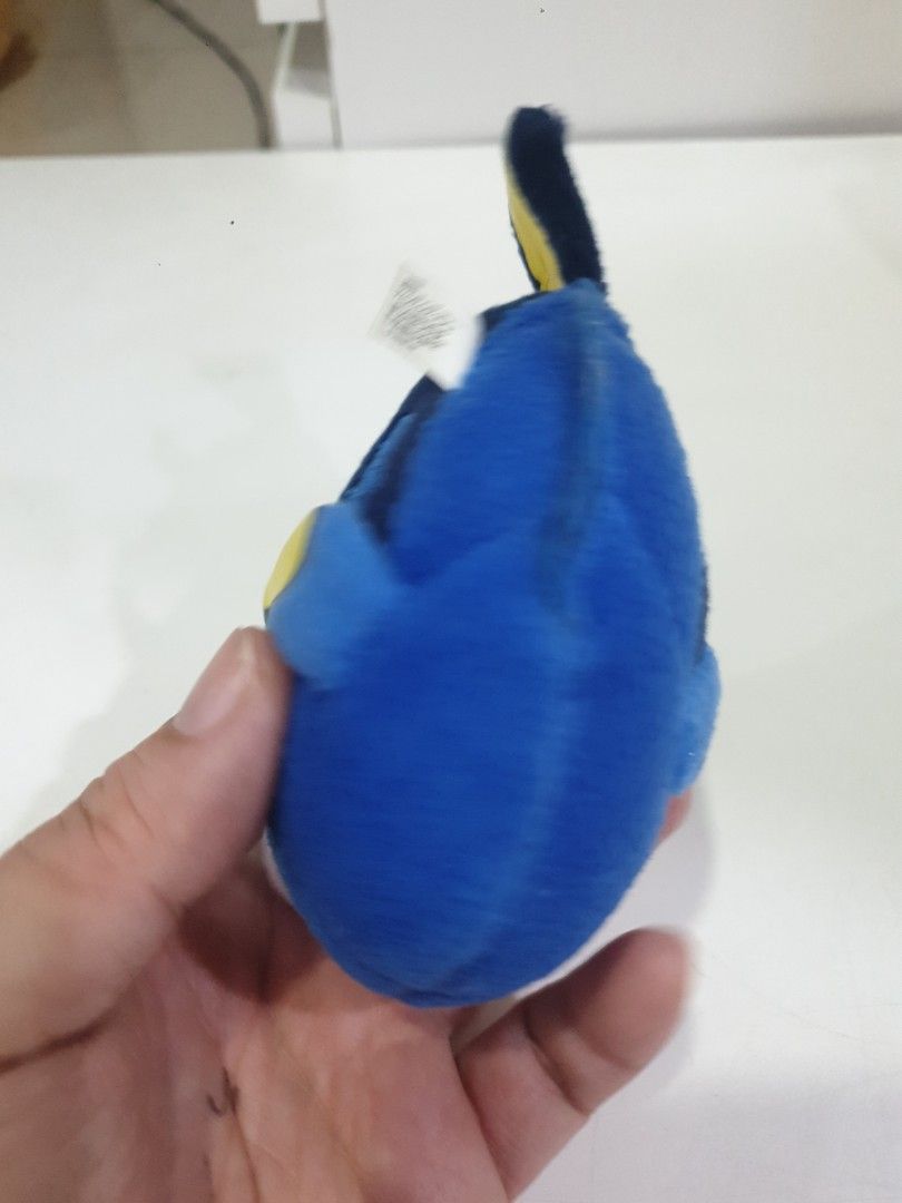 Disney Pixar Finding Dory Stuffed Animal Plush Blue Fish Nemo keychain ...