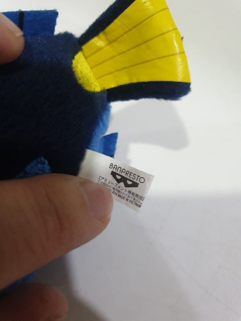 Disney Pixar Finding Dory Stuffed Animal Plush Blue Fish Nemo keychain ...