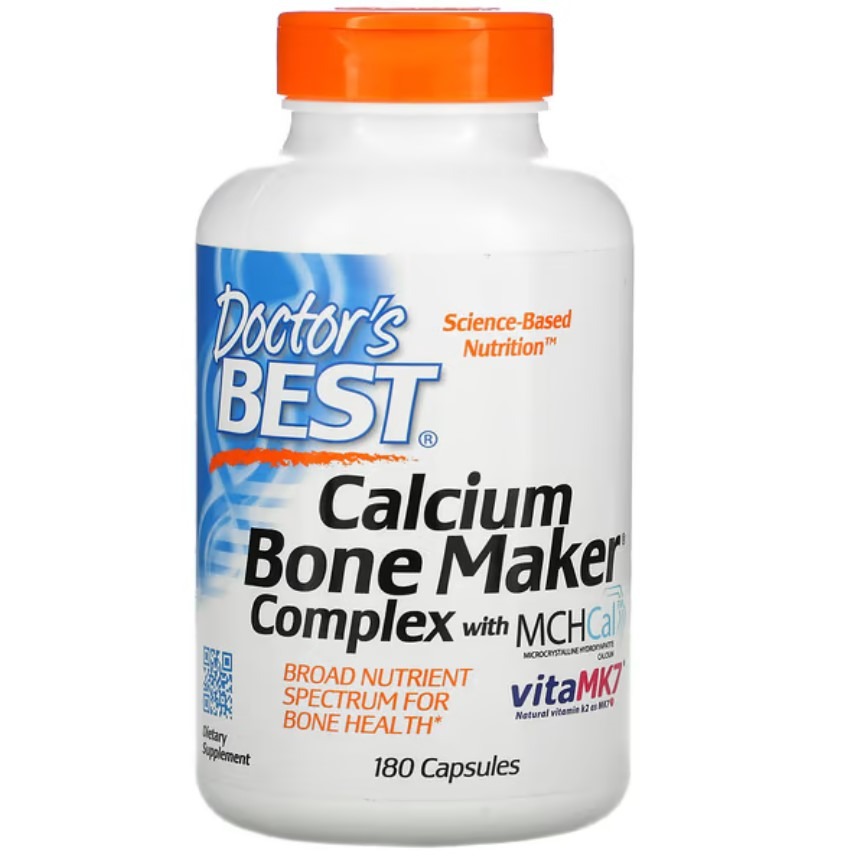 Doctor's Best Calcium Bone Maker Complex, 180 caps., Health & Nutrition ...