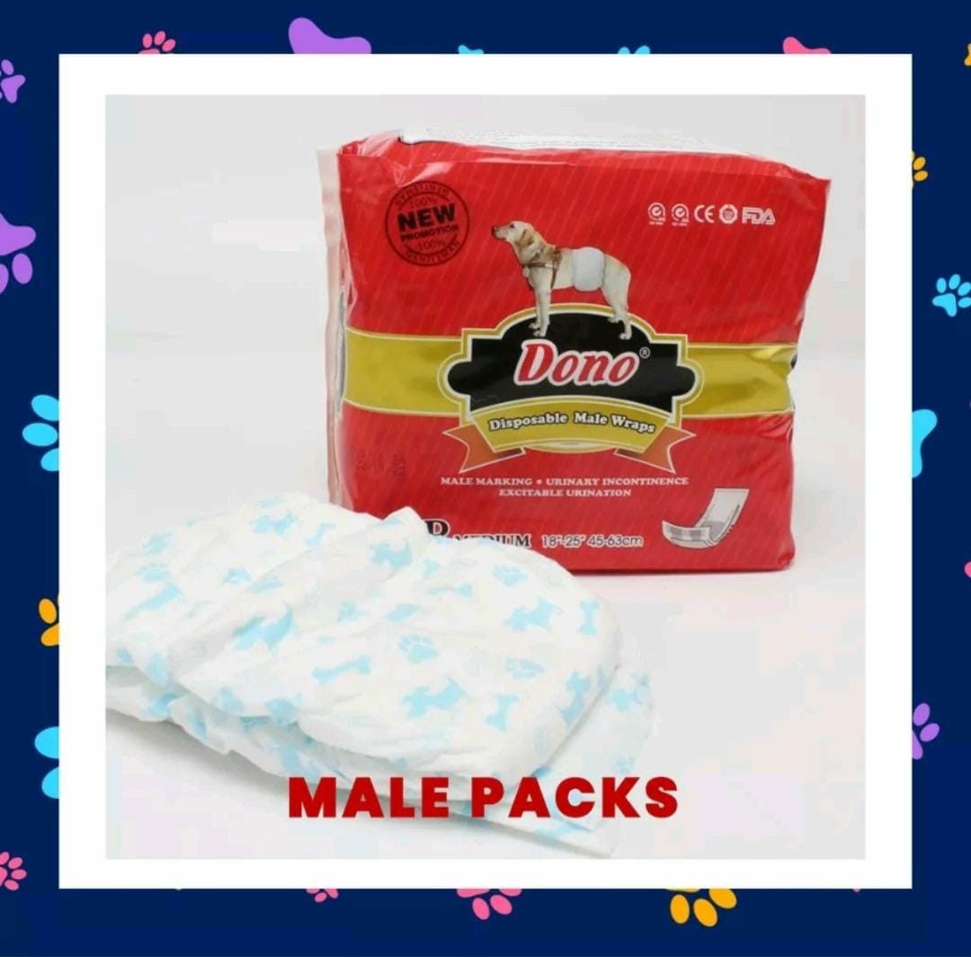 Dono dog diaper Male, Pet Supplies, Homes & Other Pet Accessories on ...
