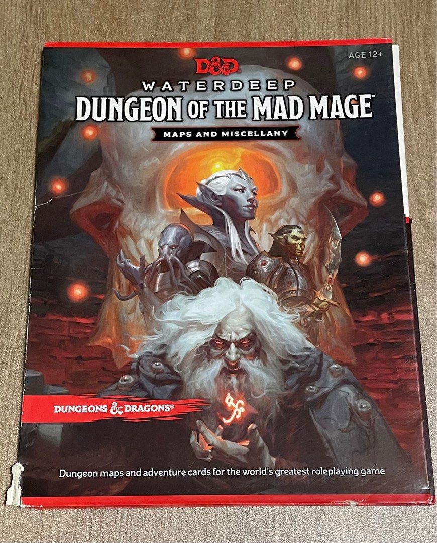 Dungeon of the Mad Mage - Maps & Miscellany, Hobbies & Toys, Toys ...