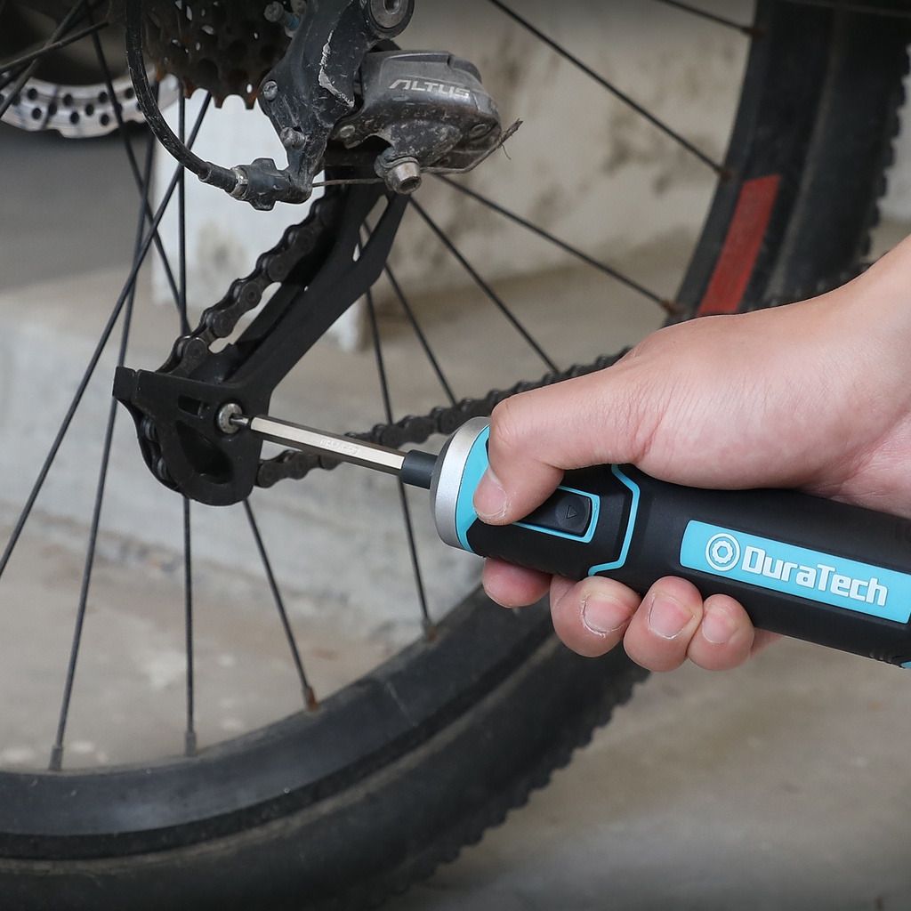 DuraTech 41 Pcs Electric Screwdriver Drill 3.6V Li-ion Cordless ...