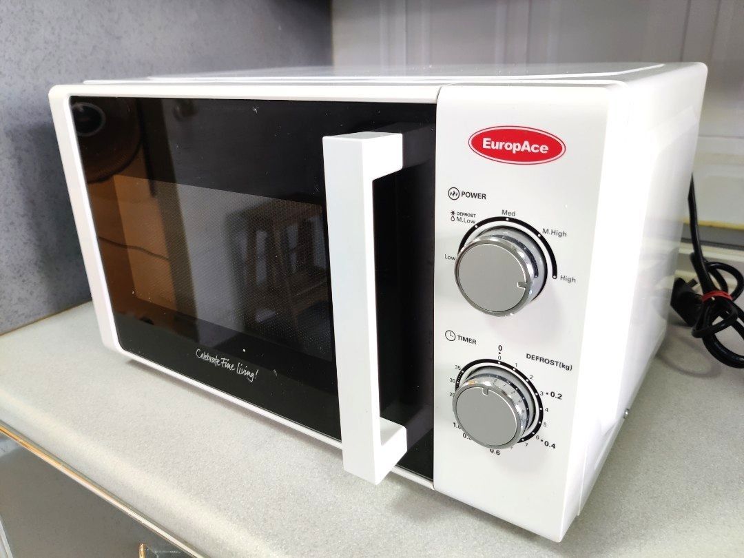 EuropAce Microwave 20L - EMW 1201S, TV & Home Appliances, Kitchen ...