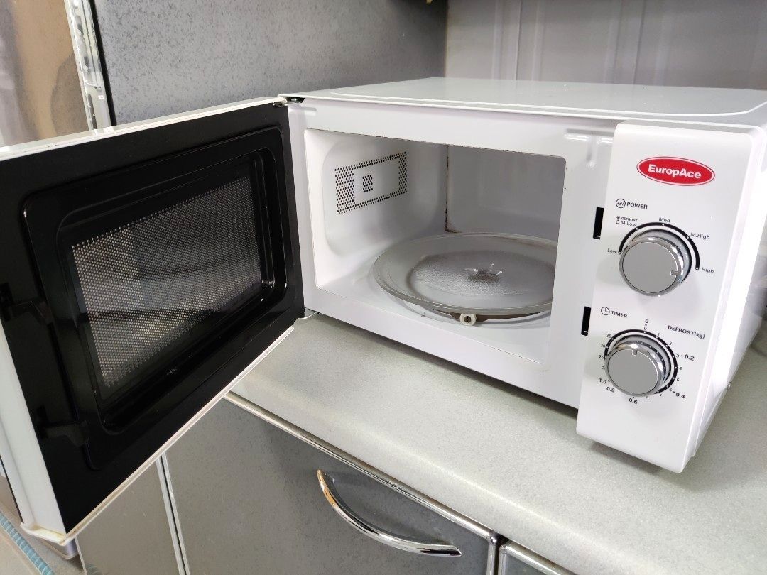 EuropAce Microwave 20L - EMW 1201S, TV & Home Appliances, Kitchen ...