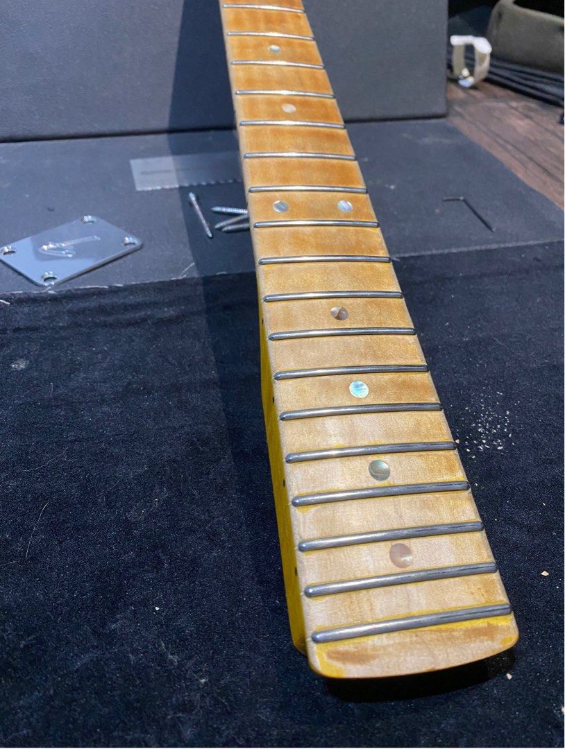 Fender Guitar Anatomy Neck not MJT MUSIKRAFT WARMOTH, Hobbies & Toys ...