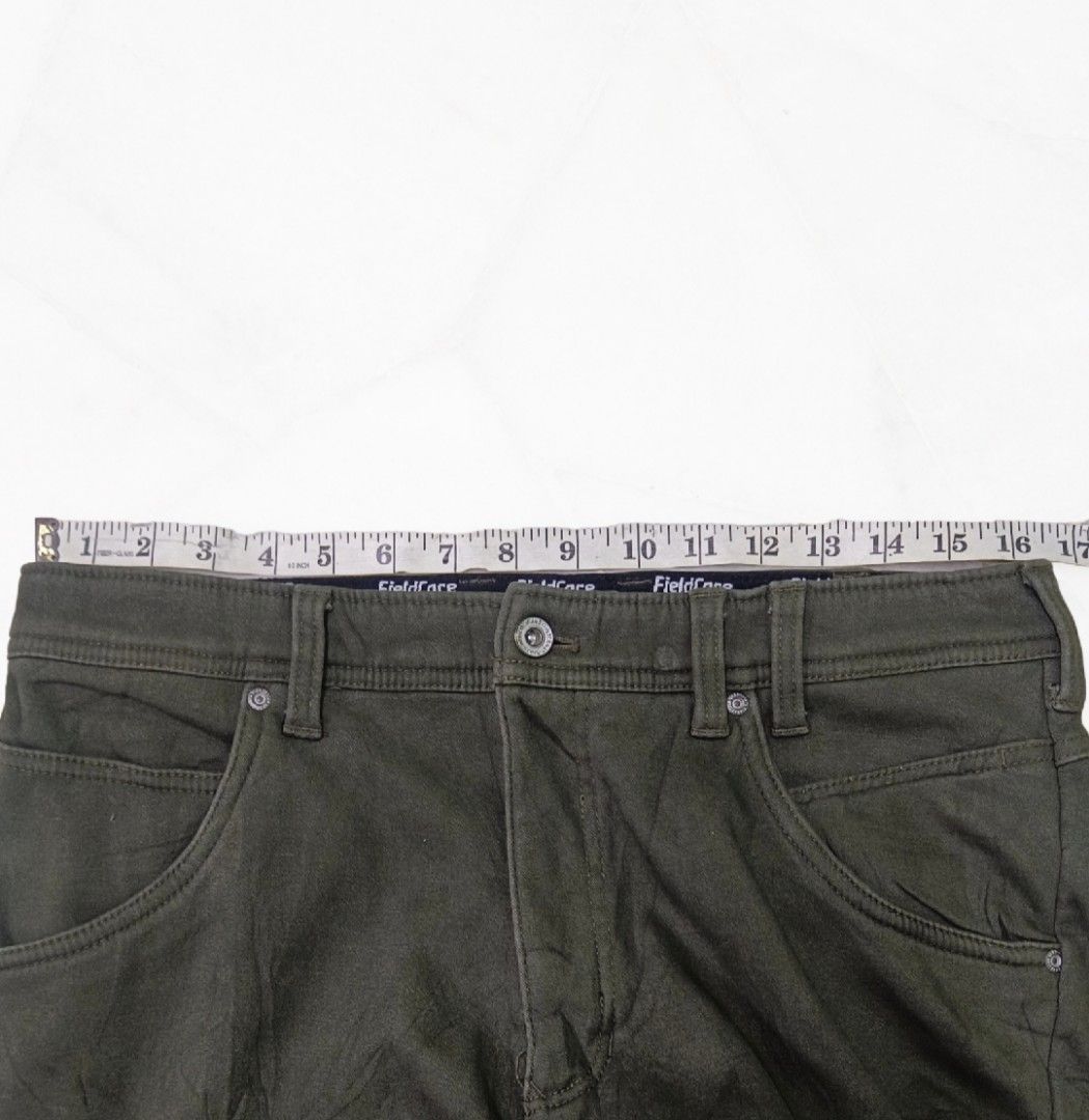 FIELDCORE GREEN ARMY WORKMAN PANTS, Men's Fashion, Bottoms, Trousers on ...