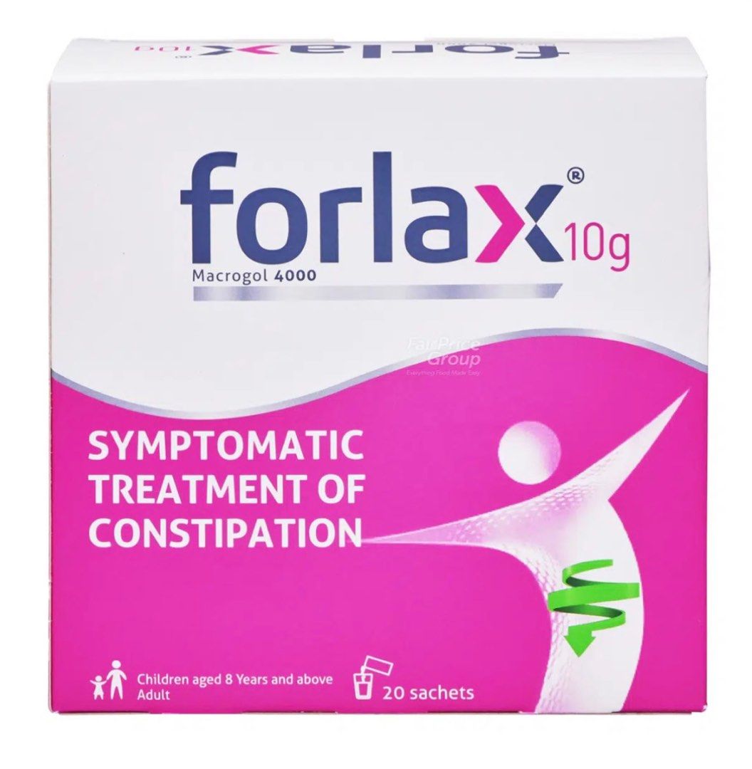 Forlax 10g 20 sachets, Health & Nutrition, Medical Supplies & Tools on ...