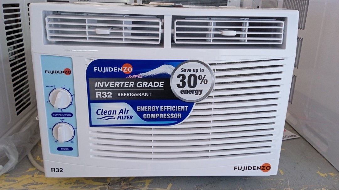 FUJIDENZO WINDOW TYPE AIRCON, TV & Home Appliances, Air Conditioning ...