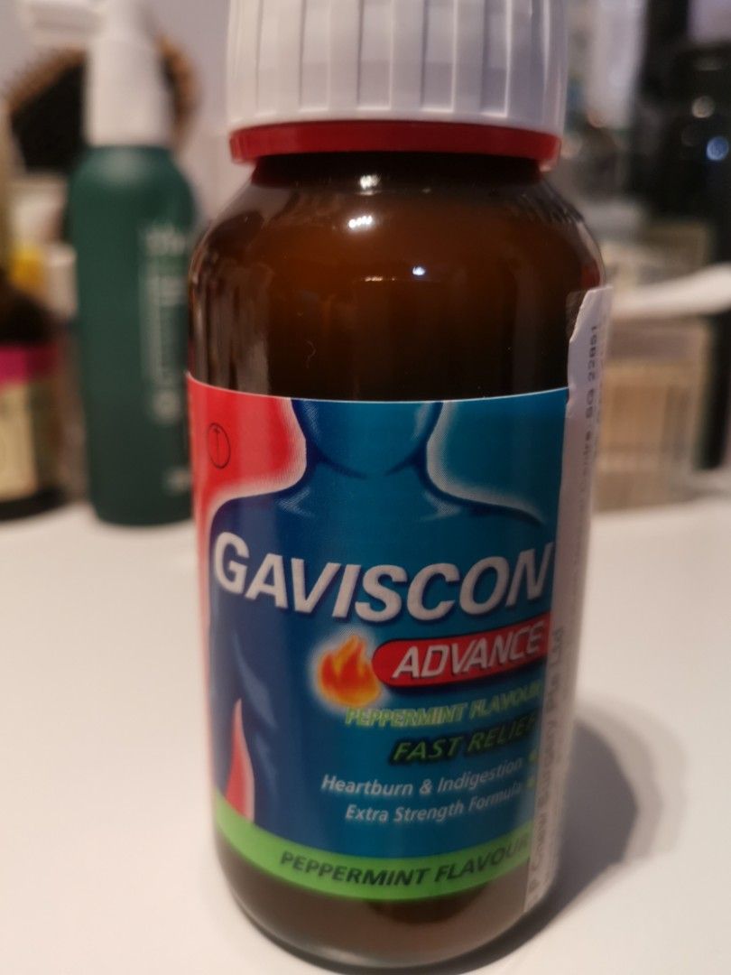 Gaviscon Advance, Health & Nutrition, Health Supplements, Vitamins ...