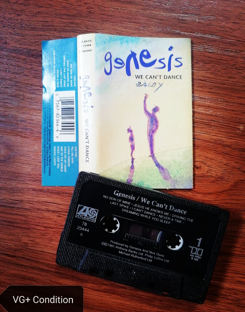 Genesis We Can't Dance Cassette Tape Original Cassette Tapes For Sale ...