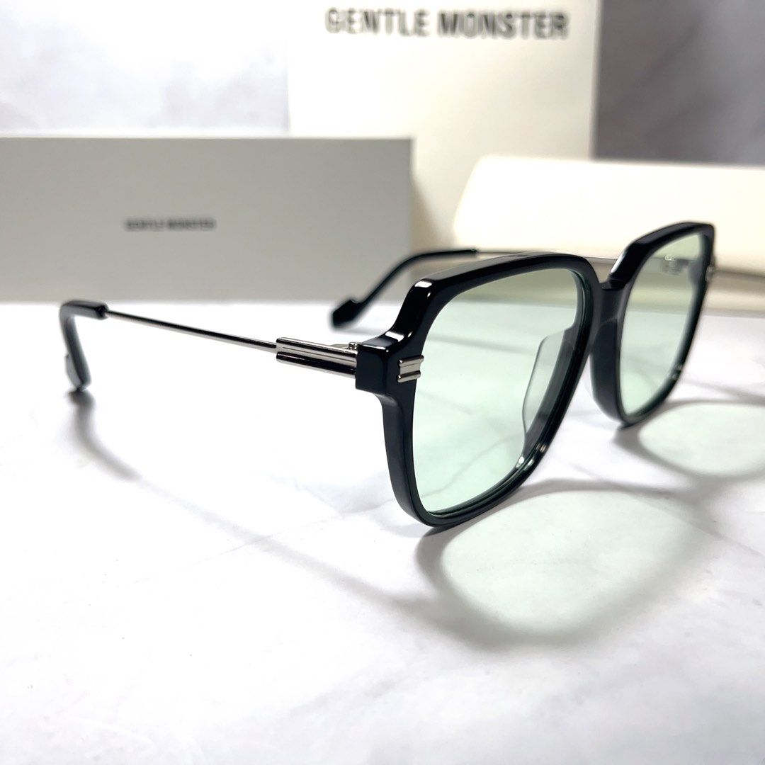 Gentle Monster Sunglasses | Jeff 01 (GR) | Size 57, Men's Fashion ...