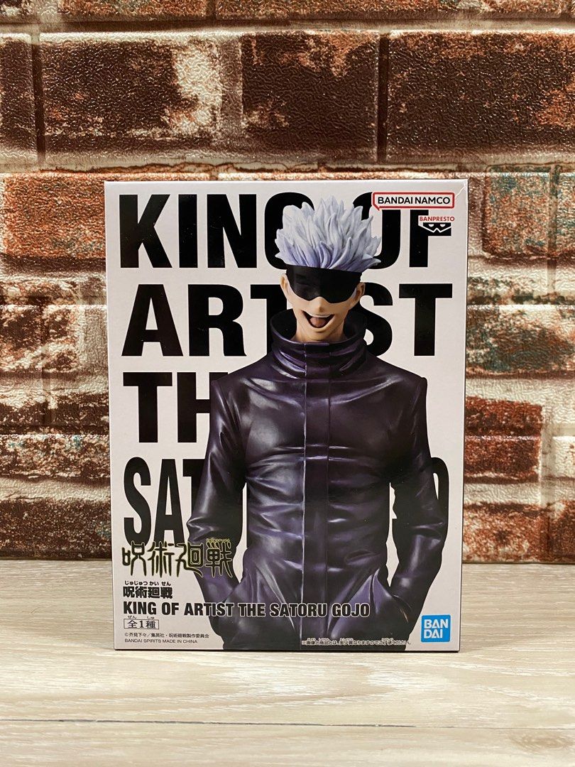 Jujutsu Kaisen King of Artist Satoru Gojo Figure Figurine, Hobbies ...